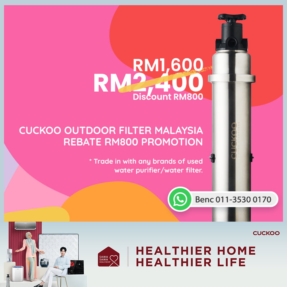 What are the advantages & disadvantages of water filters? - Cuckoo Malaysia